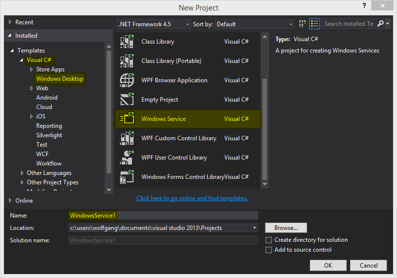 Wolfgang Ziegler Creating And Debugging A C Windows Service